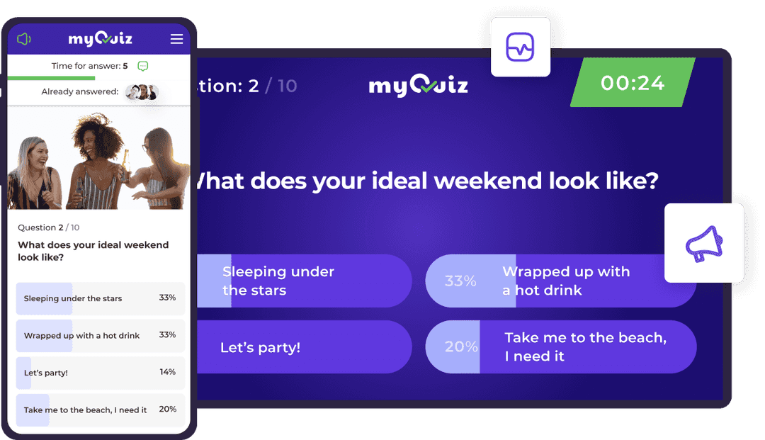 myQuiz - Create Online Trivia Quiz To Generate Leads